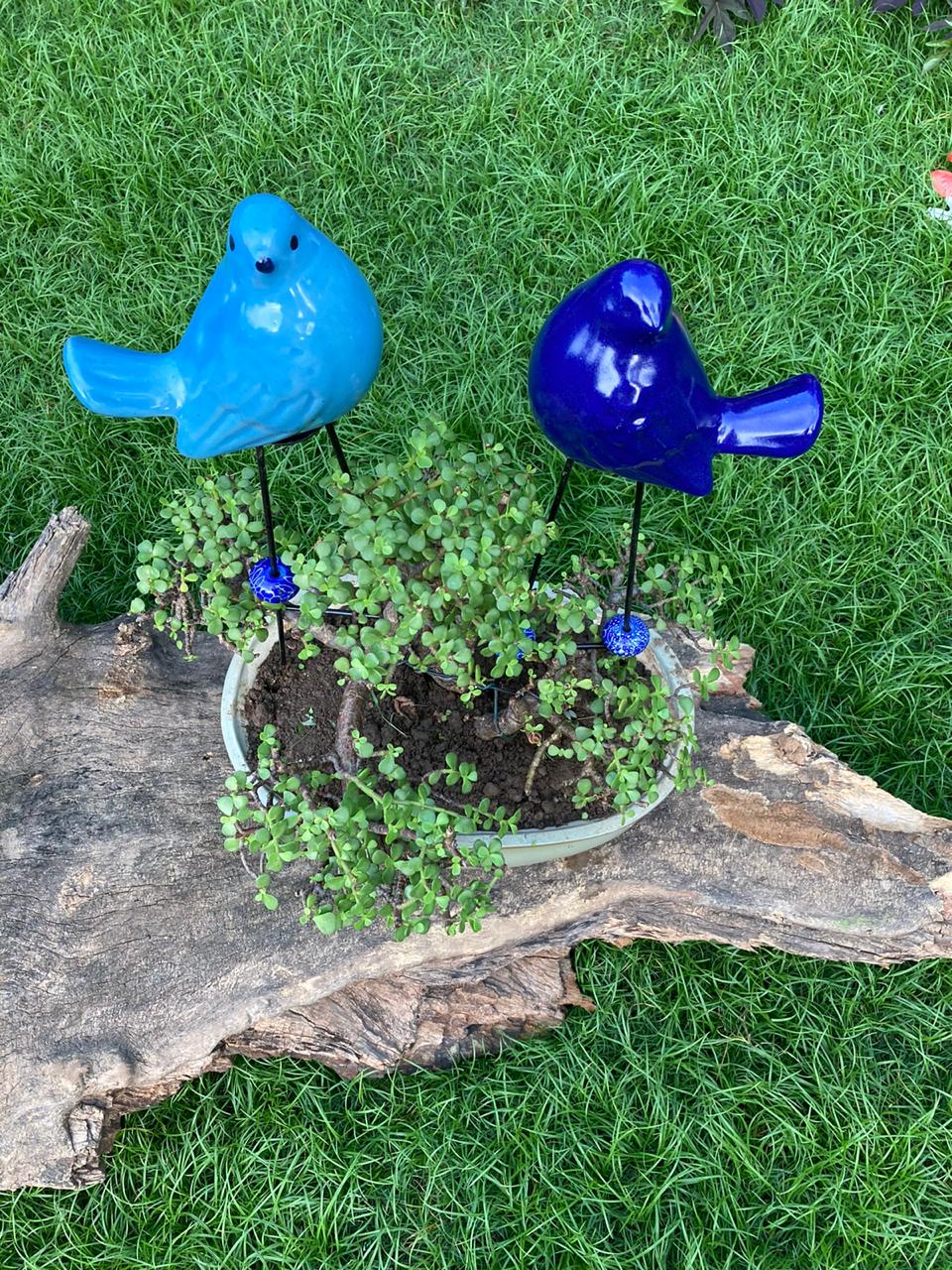 Bird Digger Stick in Ceramic for Home Balcony Garden Decor – Sondha The ...